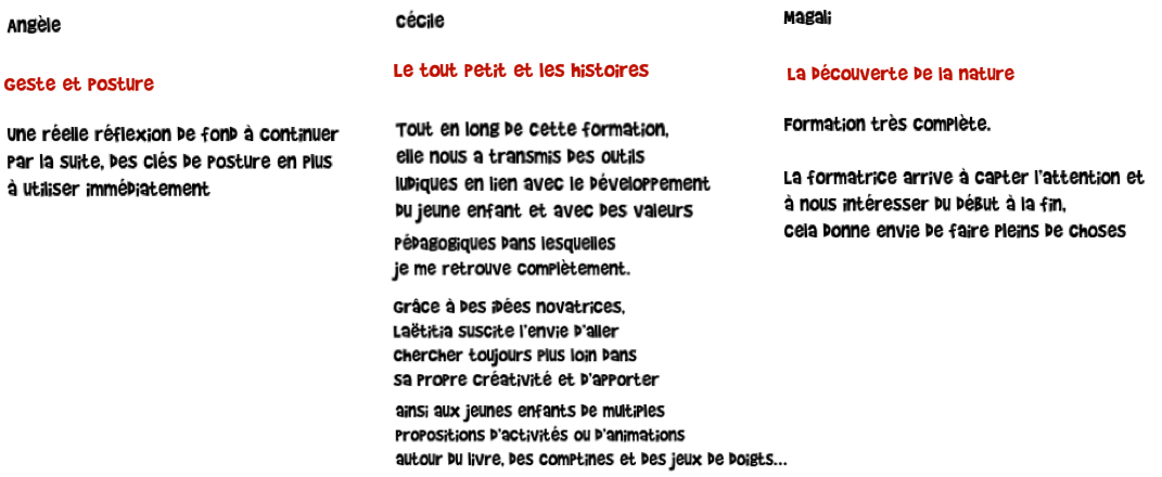 Formations Petite Enfance - Agapi